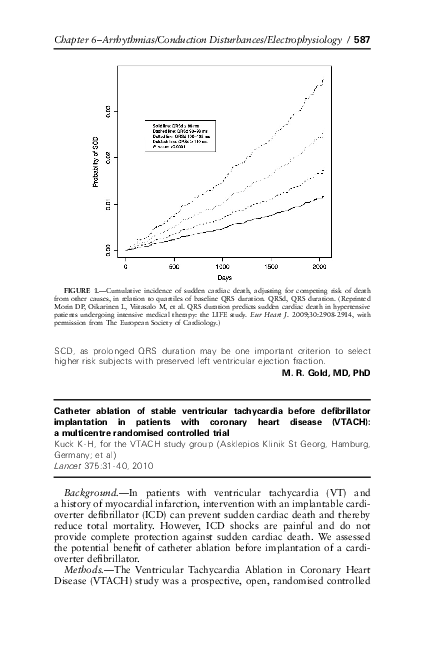 (PDF) Catheter Ablation of Stable Ventricular Tachycardia Before ...