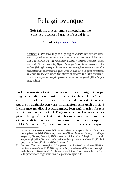 (PDF) Pelasgi ovunque