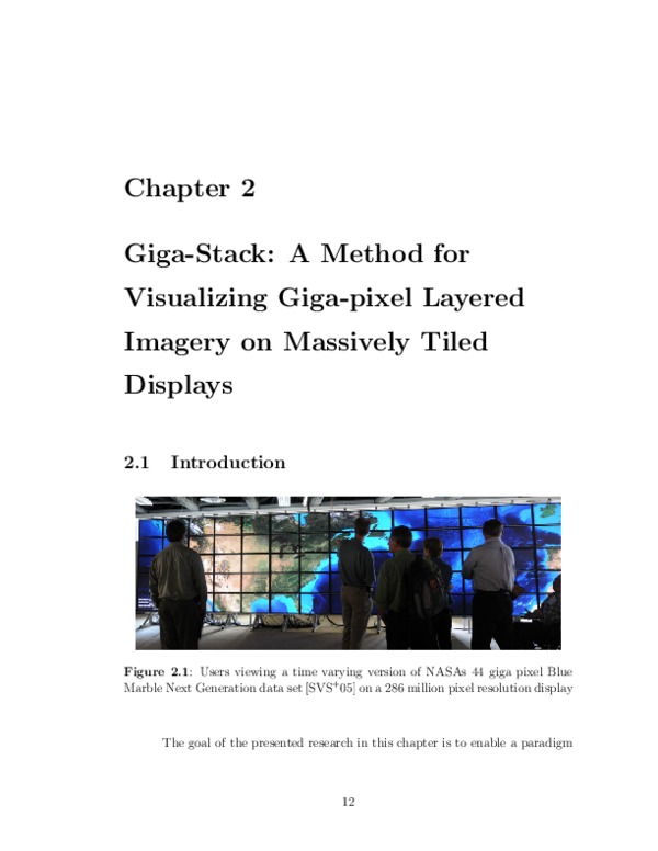 (PDF) Giga-stack: A method for visualizing giga-pixel layered imagery on massively tiled displays