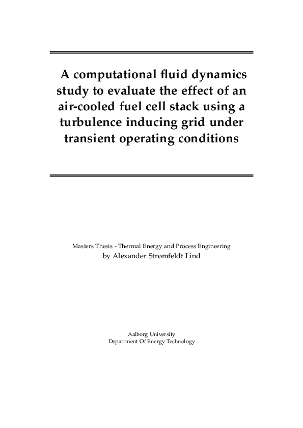 (PDF) A computational fluid dynamics study to evaluate the effect of an air-cooled fuel cell ...