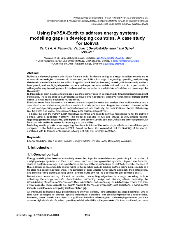 (PDF) Using PyPSA-Earth to Address Energy Systems Modelling Gaps in ...