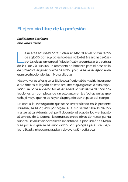 (PDF) El ejercicio libre de la profesión
