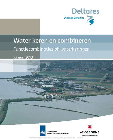 (PDF) Water Keren En Combineren, Functiecombinaties Bij Waterkeringen ...