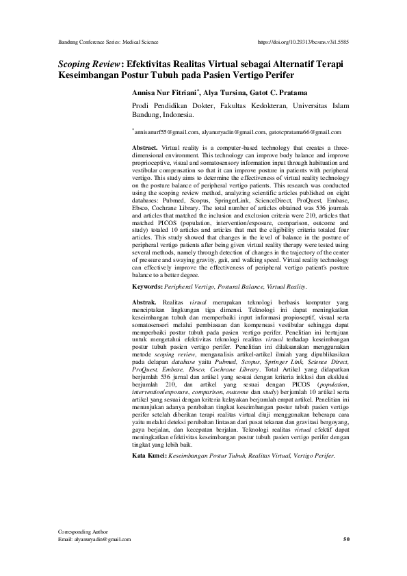 (PDF) Scoping Review: Efektivitas Realitas Virtual Sebagai Alternatif ...