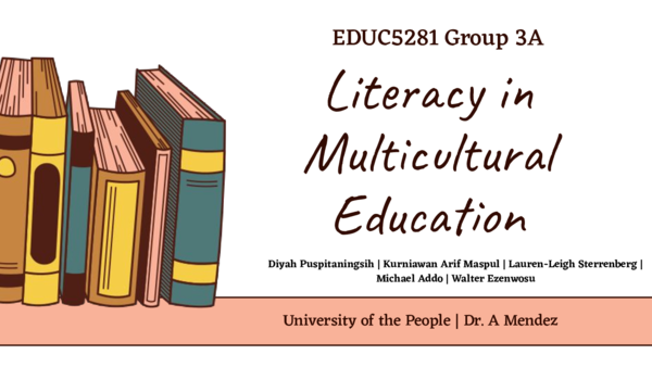 (PDF) Literacy in Multicultural Education