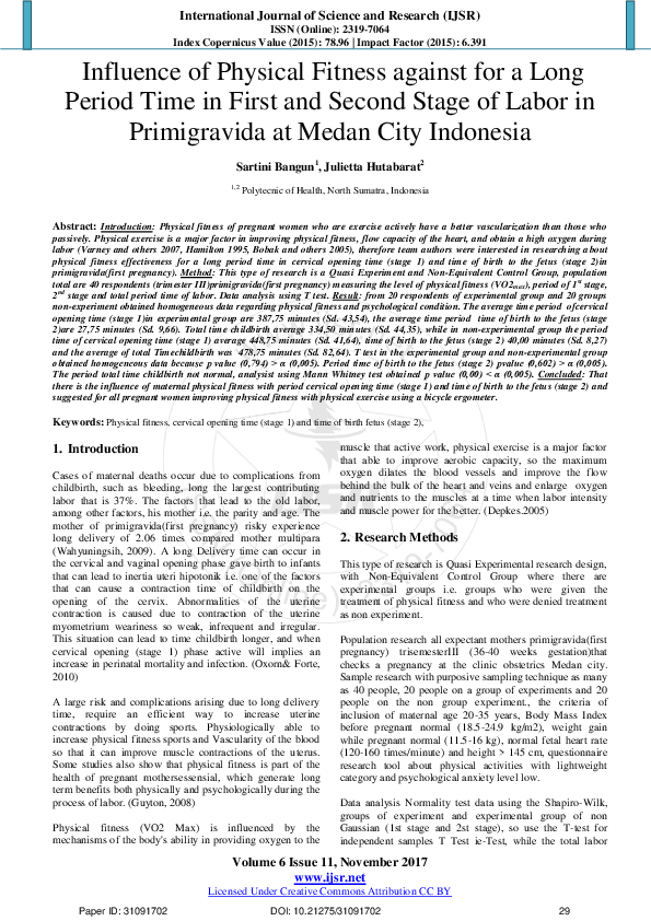 (PDF) Licensed Under Creative Commons Attribution CC BY Influence of ...