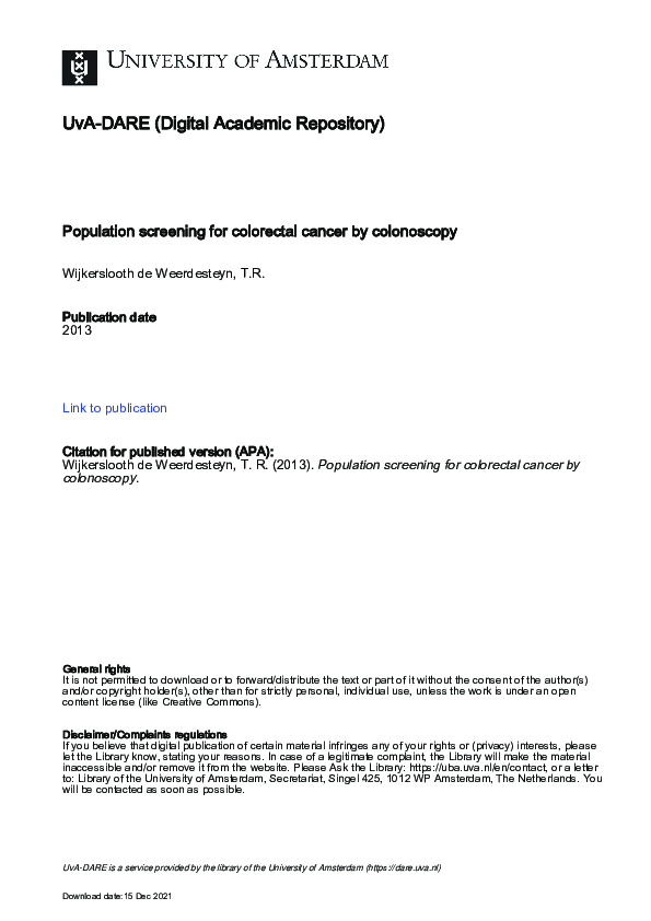 (PDF) Adenoma detection with cap-assisted colonoscopy versus regular ...