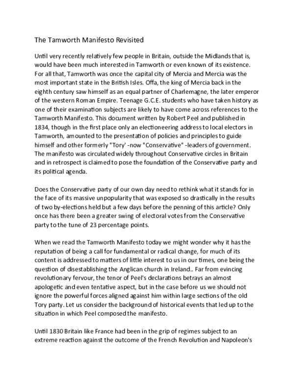 (DOC) 1834 - 2025 The Beginning and End of the Conservative Party?