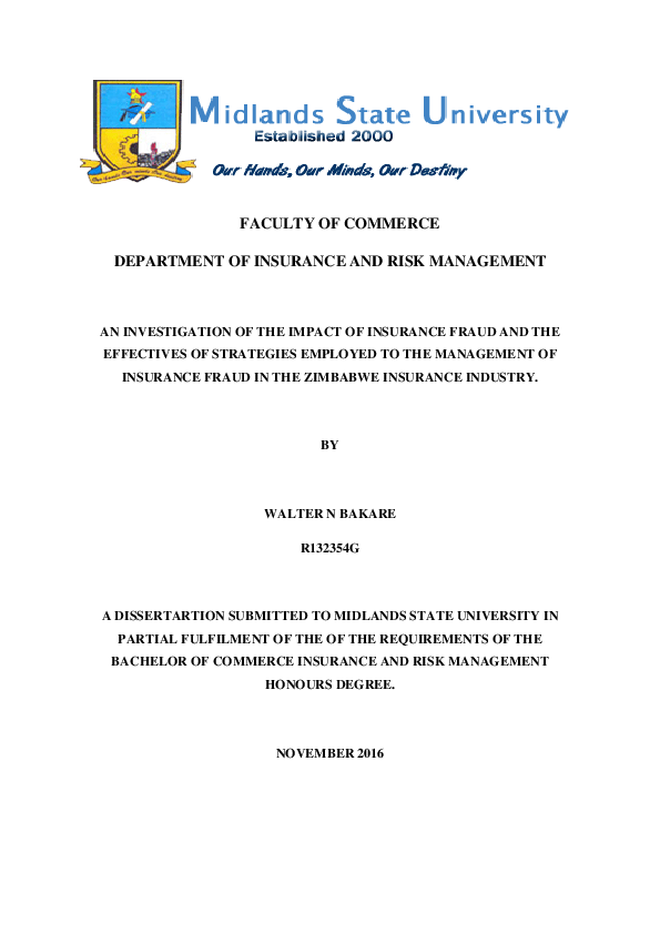 (PDF) An investigation of the impact of insurance fraud and the ...