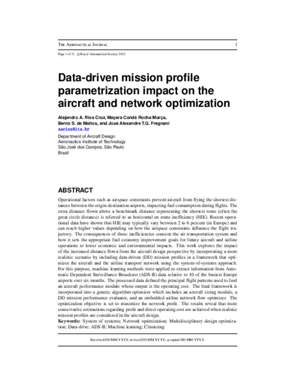(PDF) Data-driven mission profile parametrization impact on the ...