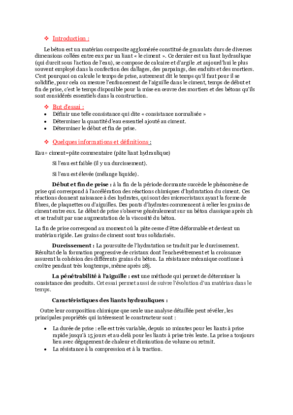 (PDF) L’essai de consistance