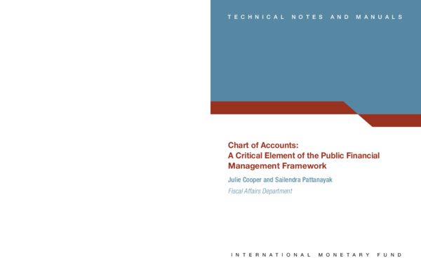 (PDF) Chart of Accounts: A Critical Element of the Public Financial ...