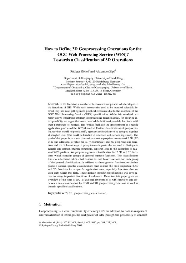 (PDF) How to Define 3D Geoprocessing Operations for the OGC Web ...