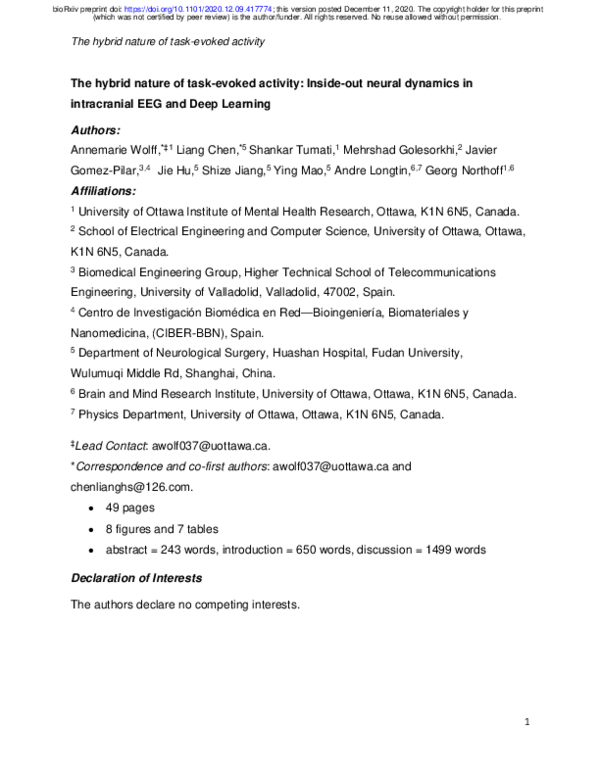 (PDF) The hybrid nature of task-evoked activity: Inside-out neural ...