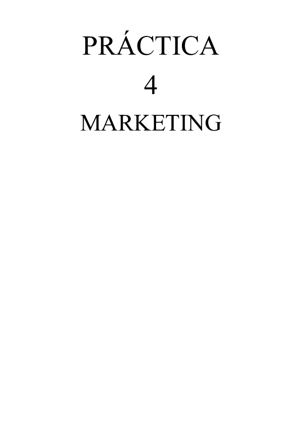 (PDF) Practica 4 MARKETING