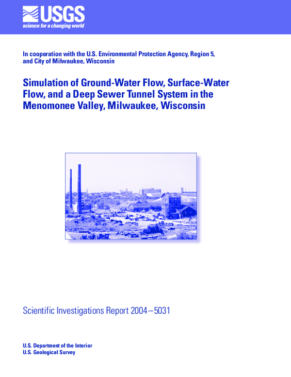 (PDF) Groundwater and Surface Flow Modeling in Menomonee Valley