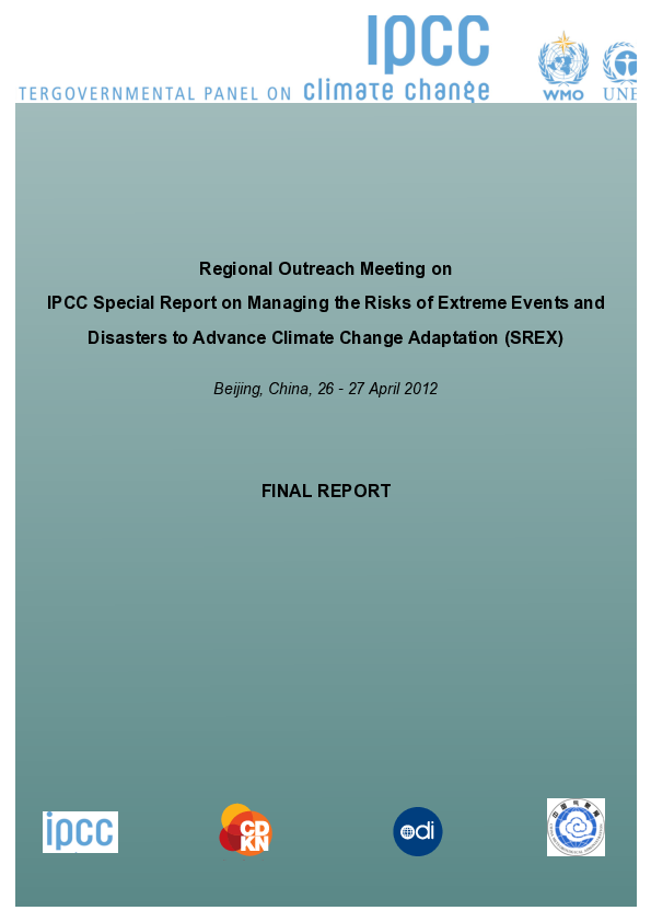 (PDF) IPCC Special Report on Managing the Risks of Extreme Events and ...