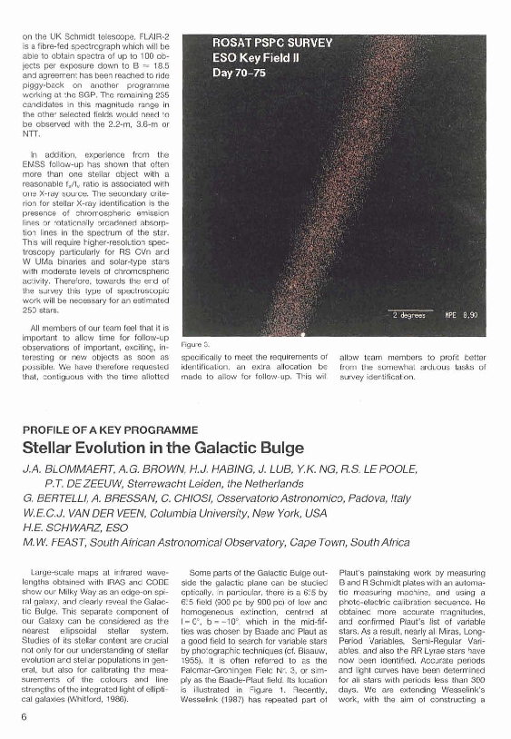 (PDF) Stellar evolution in the Galactic bulge | Rudolf Le Poole - Academia.edu