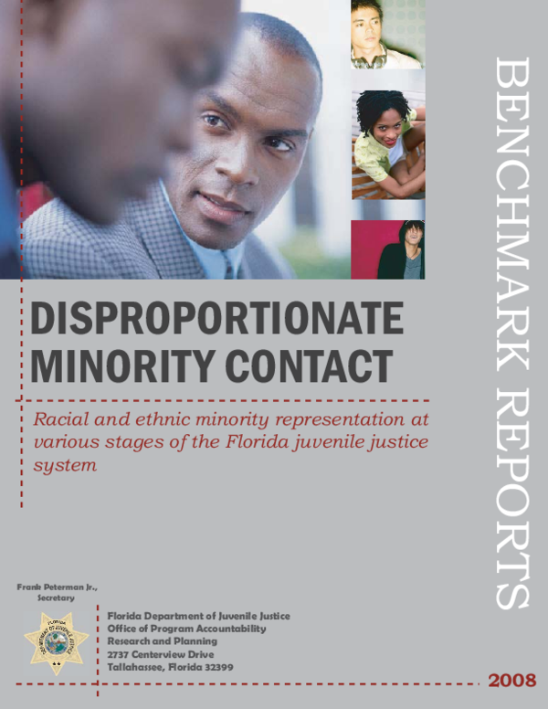 (PDF) Disproportionate minority contact: Racial and ethnic minority ...
