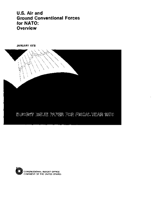 (PDF) U.S. Air and Ground Conventional Forces for NATO: Overview