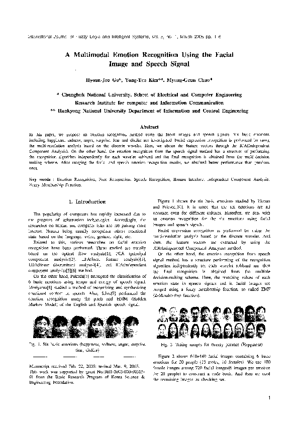 (PDF) A Multimodal Emotion Recognition Using the Facial Image and ... (PDF) A Multimodal Emotion Recognition Using the Facial Image and ...