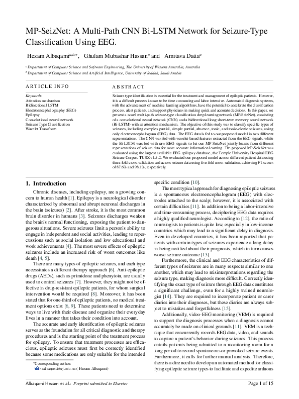 (PDF) MP-SeizNet: A multi-path CNN Bi-LSTM Network for seizure-type ... (PDF) MP-SeizNet: A multi-path CNN Bi-LSTM Network for seizure-type ...