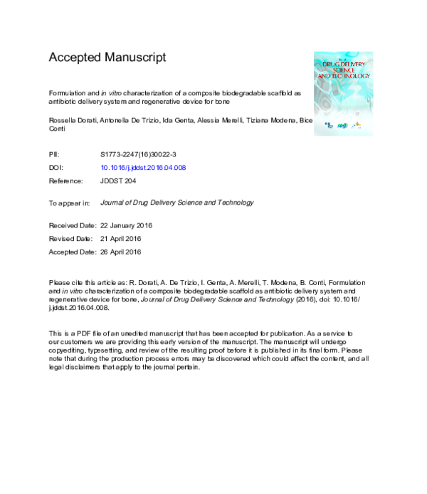 Pdf Formulation And In Vitro Characterization Of Capsaicin Loaded Ethosomes
