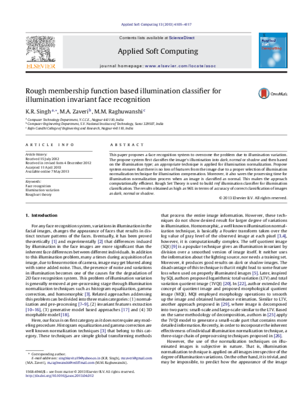 (PDF) Rough membership function based illumination classifier for illumination invariant face ...