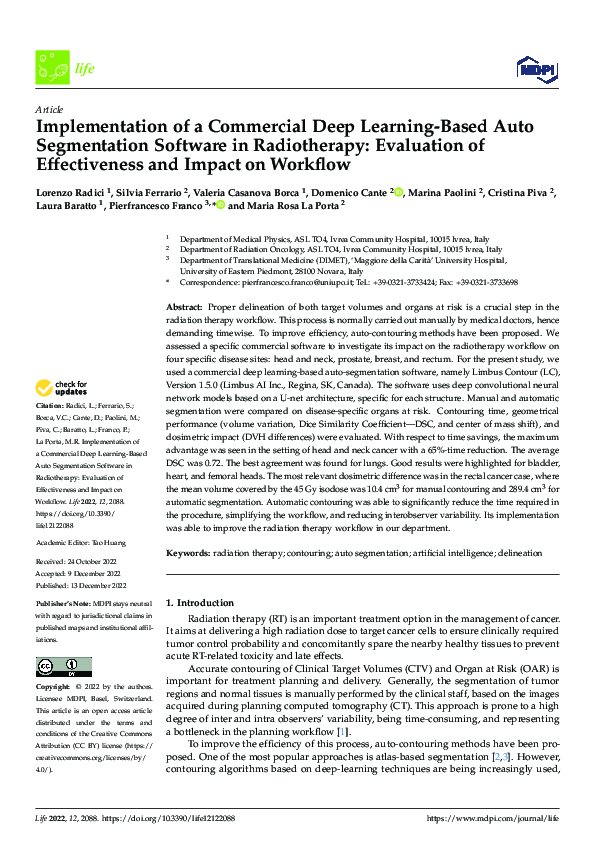 Pdf Implementation Of A Commercial Deep Learning Based Auto