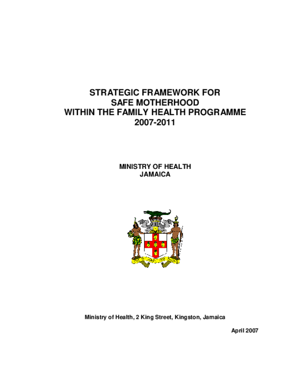 (PDF) Strategic framework