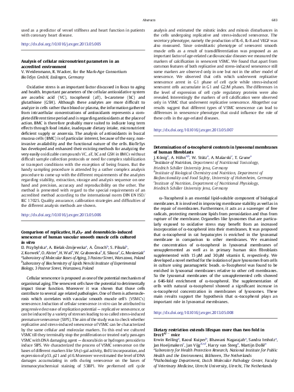 (PDF) Comparison of replicative, H2O2- and doxorubicin-induced ...