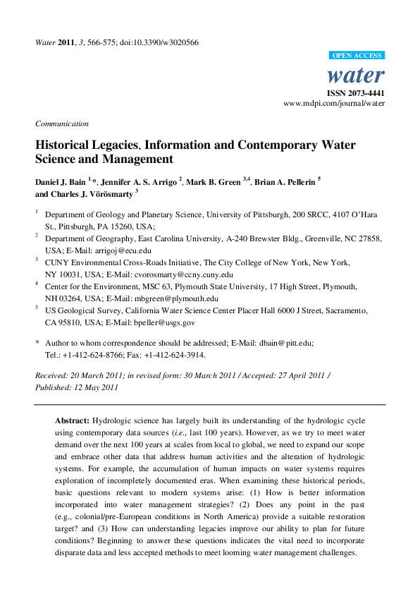 (PDF) Communication Historical Legacies, Information and Contemporary ...