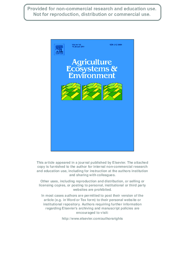 (PDF) Uncropped field margins to mitigate soil carbon losses in ...