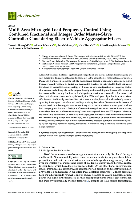 Pdf Multi Area Microgrid Load Frequency Control Using Combined Fractional And Integer Order 4092