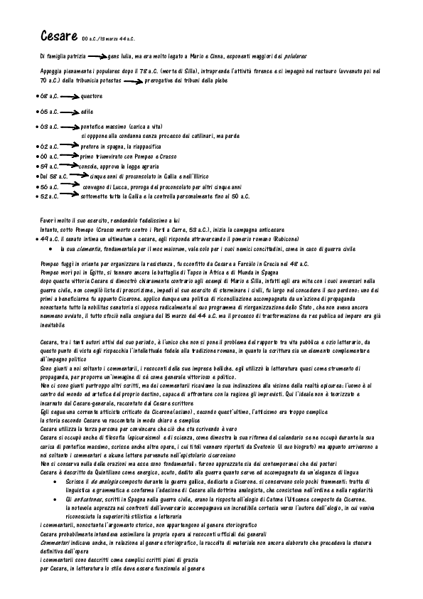 (PDF) Giulio Cesare