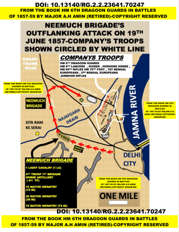 (PDF) NEEMUCH BRIGADE'S OUTFLANKING ATTACK ON 19TH JUNE 1857-COMPANY'S ...