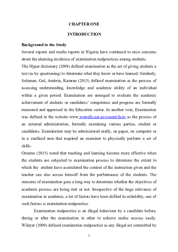 Doc The Use Of Computer Based Test Cbt In Curbing Examination Malpratices Onorievuoghene E