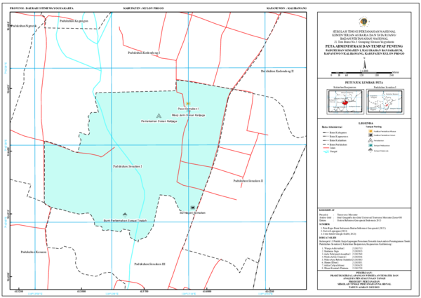 (PDF) Lampiran Peta Hasil Praktik Kerja Lapangan (PKL) IV Pemetaan ...