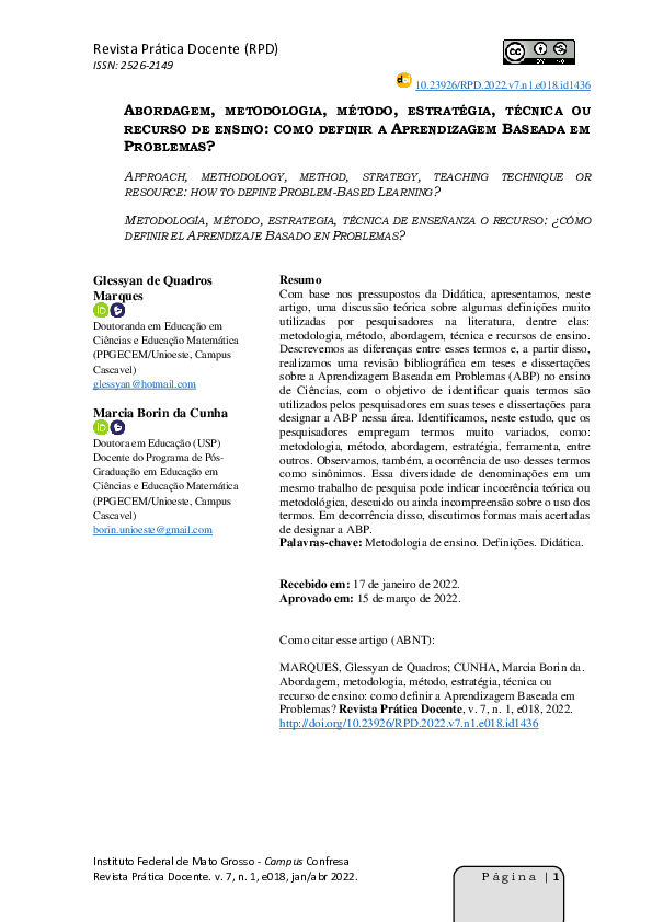 (PDF) Abordagem, Metodologia, Método, Estratégia, Técnica Ou Recurso De ...