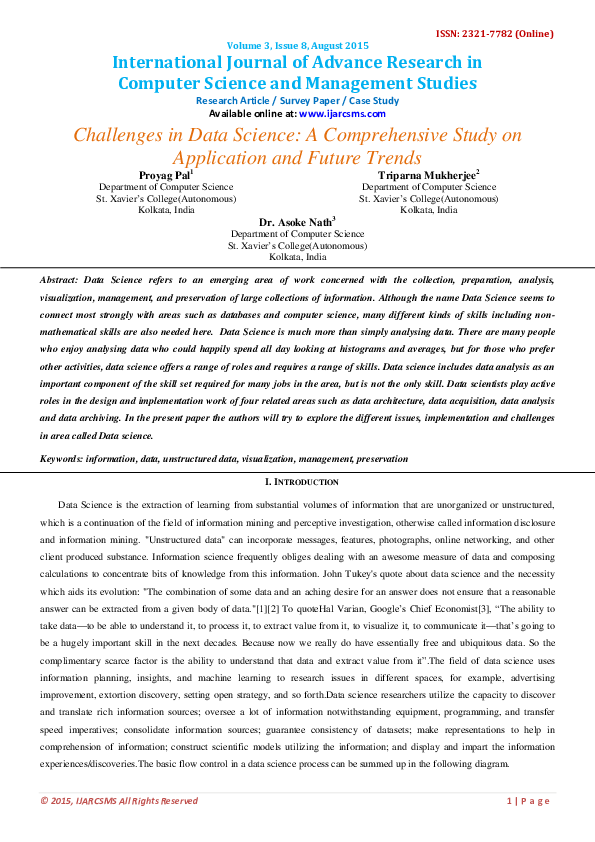 (PDF) Computer Science and Management Studies International Journal of ...