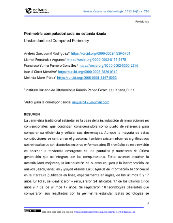 (PDF) Perimetría computadorizada no estandarizada | Andrés Queupumil ...