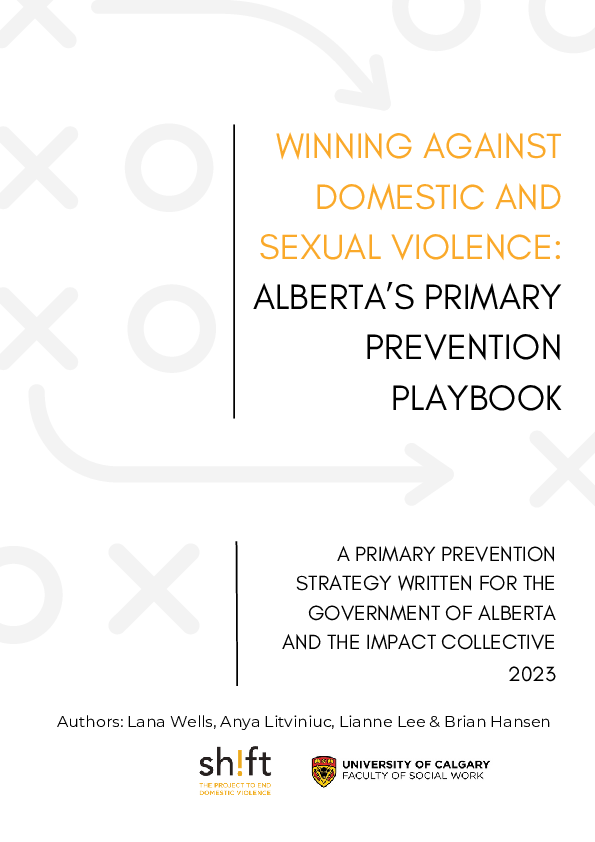 (PDF) Winning against domestic and sexual violence: Alberta’s primary ...