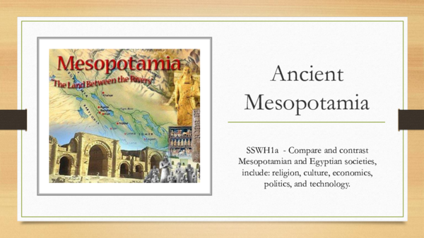 (PDF) Ancient Mesopotamia