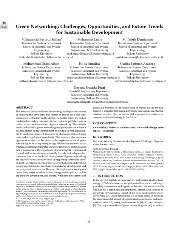 (PDF) Green Networking: Challenges, Opportunities, and Future Trends ...