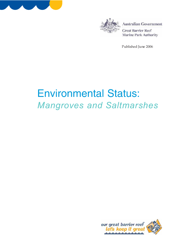 (PDF) Environmental Status: Mangroves and Saltmarshes