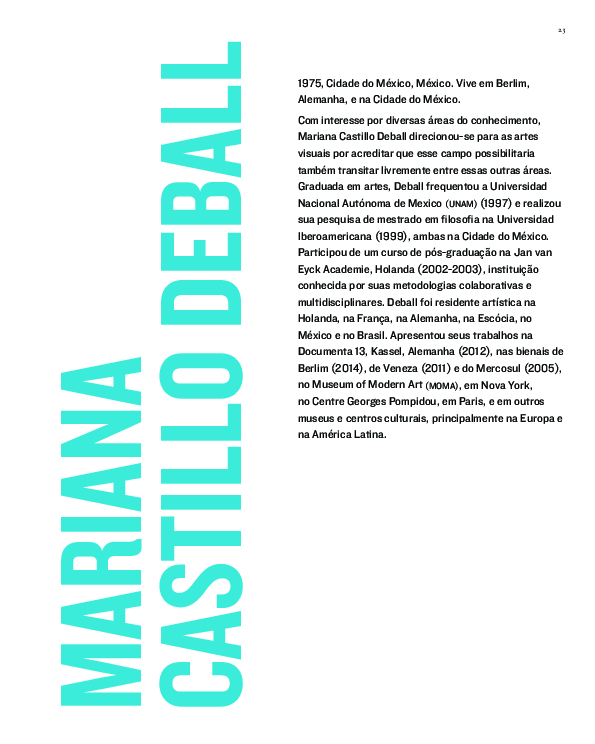 (PDF) "Mariana Castillo Deball" | Diana de Abreu Dobranszky - Academia.edu