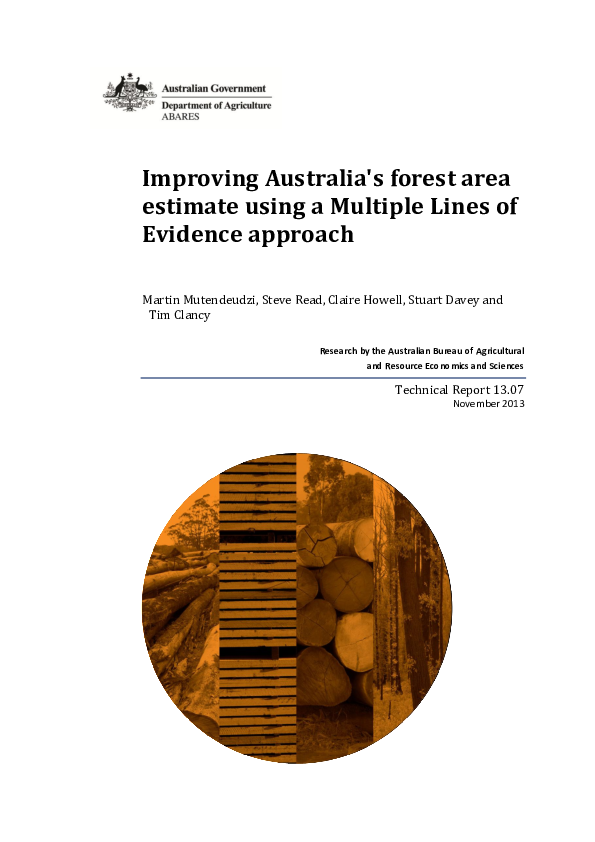 (PDF) Improving Australia's forest area estimate using a Multiple Lines ...