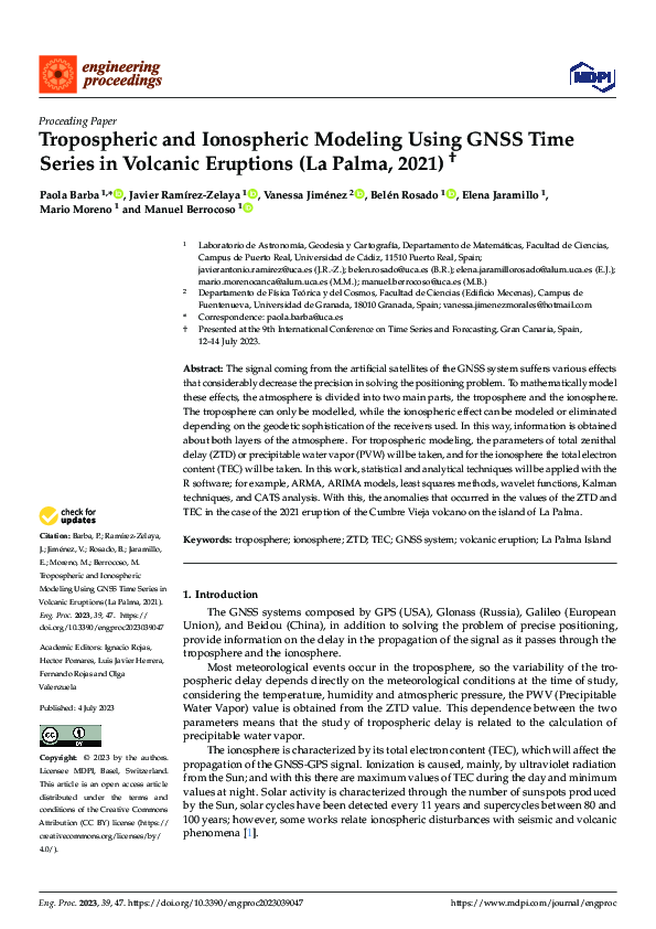 (PDF) Tropospheric and Ionospheric Modeling Using GNSS Time Series in Volcanic Eruptions (La ...