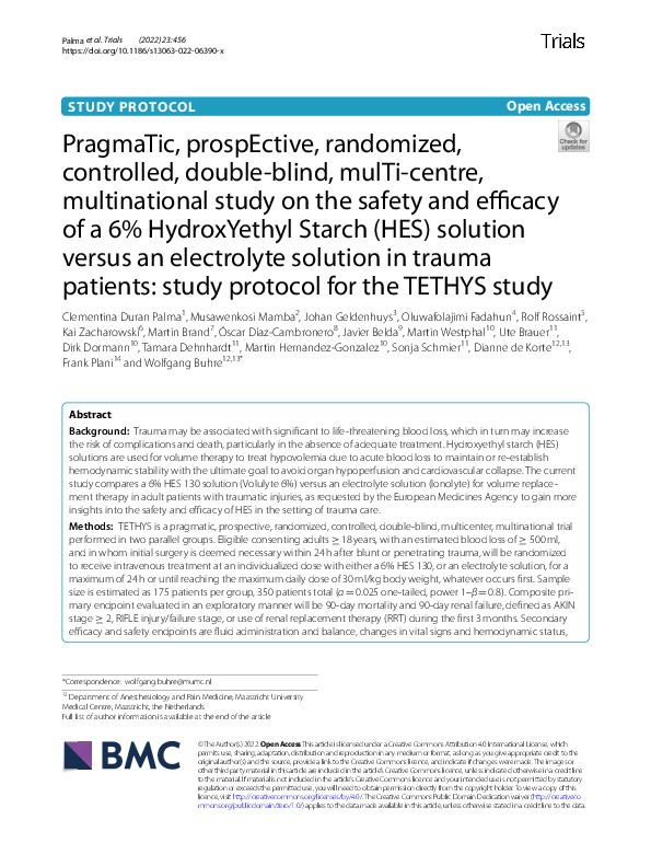 (PDF) PragmaTic, prospEctive, randomized, controlled, double-blind ...