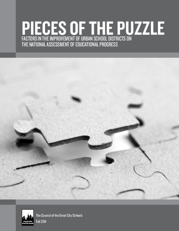 (PDF) Pieces of the Puzzle: Factors in the Improvement of Urban School ...